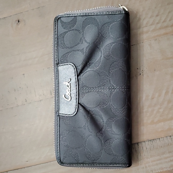 Coach | Bags | Coach Wrap Around Wallet | Poshmark